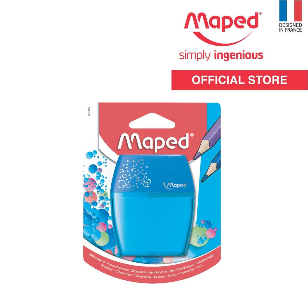 MAPED Shaker Pencil Sharpener | 2-Hole | 634755 | Shopee Philippines