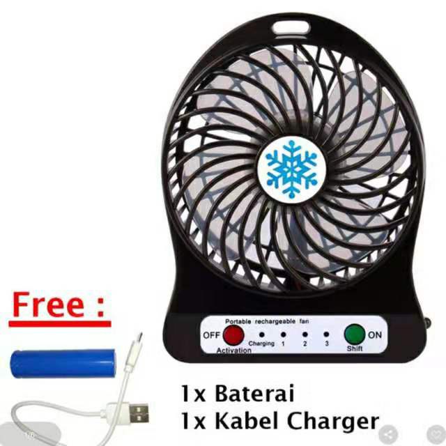 Chargeable USB Fresh Summer Desk Mini Fan | Shopee Philippines