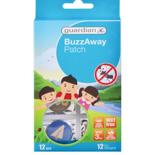 BuzzAway Patch - anti bugs patch 12 pcs | Shopee Philippines