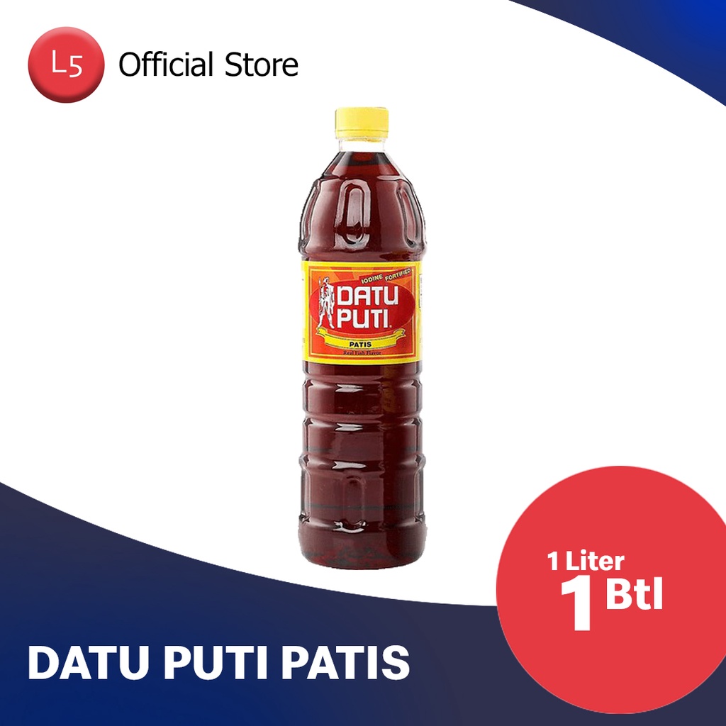 Datu Puti Fish Sauce Patis 1L | Shopee Philippines
