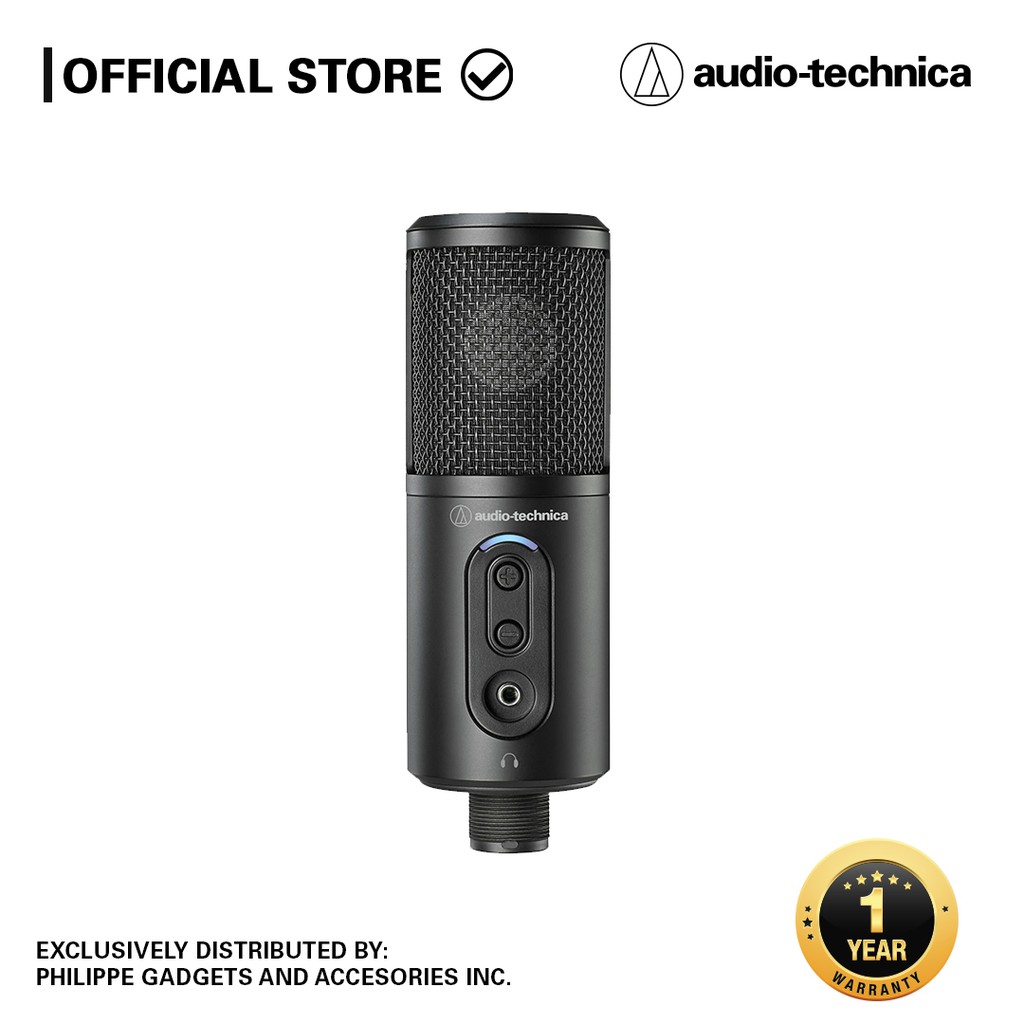 Audio-Technica ATR2500x-USB Cardioid Condenser USB Microphone | Shopee ...