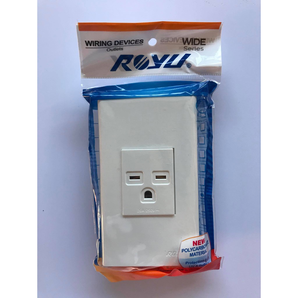 Royu Aircon Outlet Set (Wide Series) (WD901) | Shopee Philippines