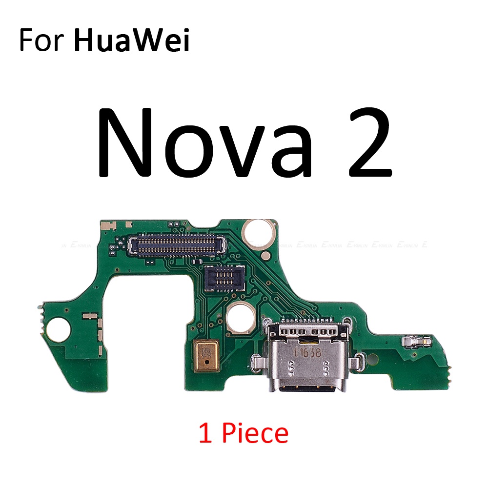 Power Charging Connector Plug Port Dock Board Microphone Flex Cable For HuaWei Nova 7i 7 6 SE 5T ...