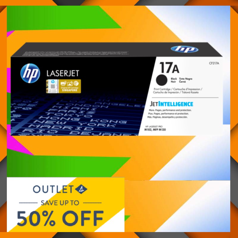 HP 17A Black Original LaserJet Toner Cartridge(CF217A) | Shopee Philippines