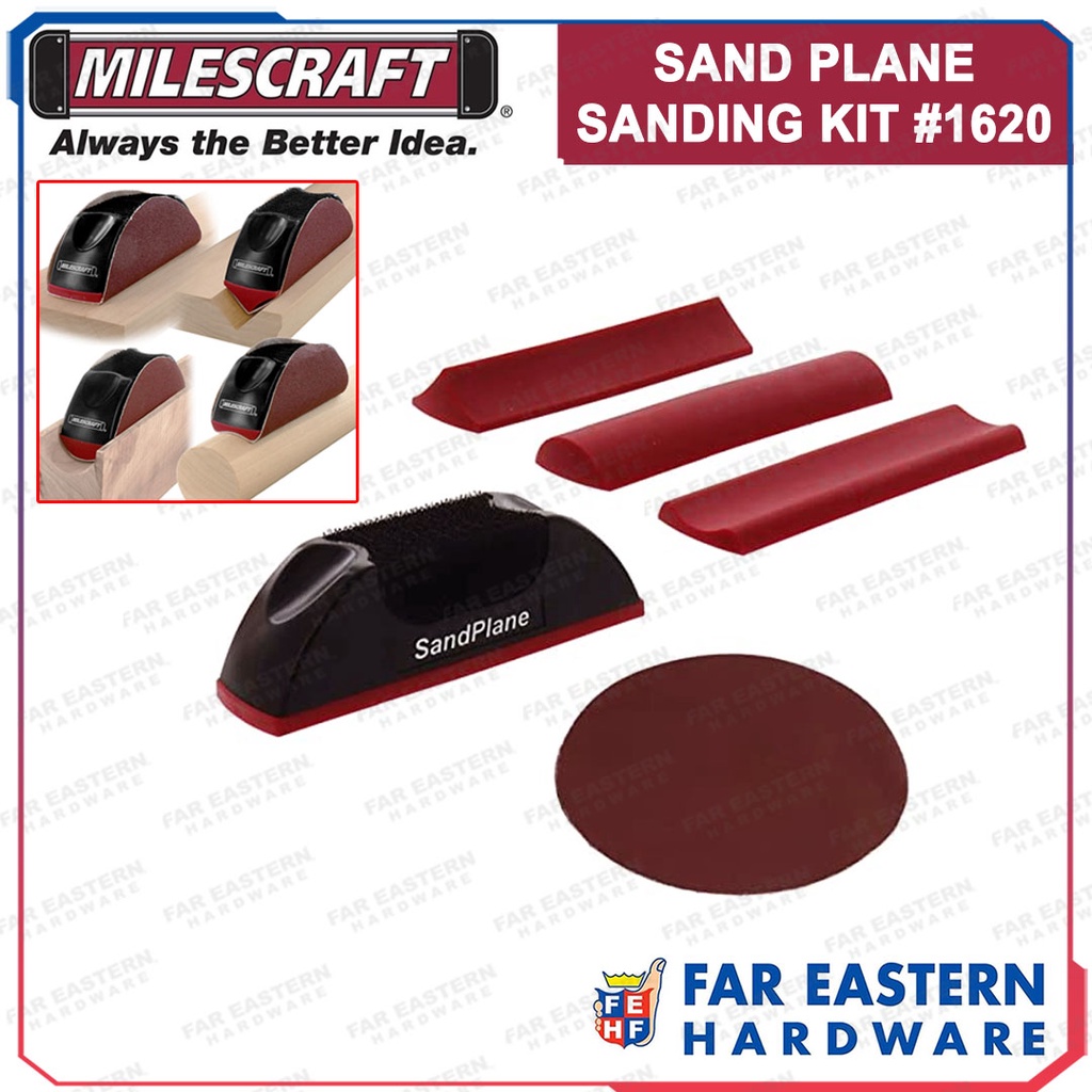 MILESCRAFT Sand Plane Sanding Kit #1620 | Shopee Philippines