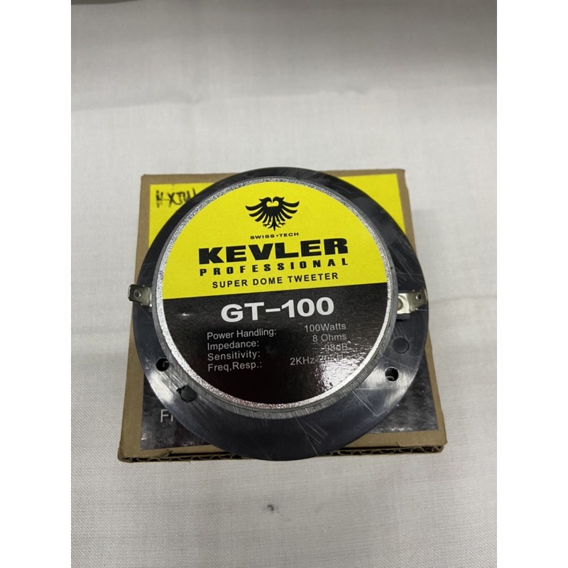 ORIGINAL Kevler GT-100 Dome Tweeter | Shopee Philippines