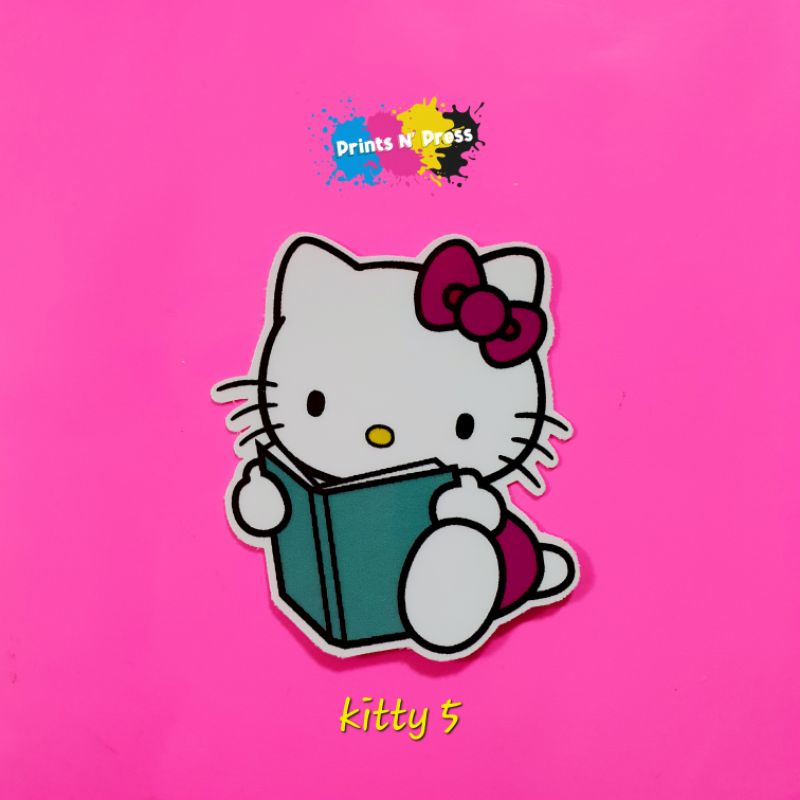 HELLO kitty WATERPROOF STICKER. pls order minimum of 5pcs or P40 total ...
