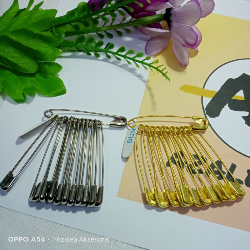 Safety Pins Contain 12pcs Sun Safety Pins Multipurpose Safety Pins ...