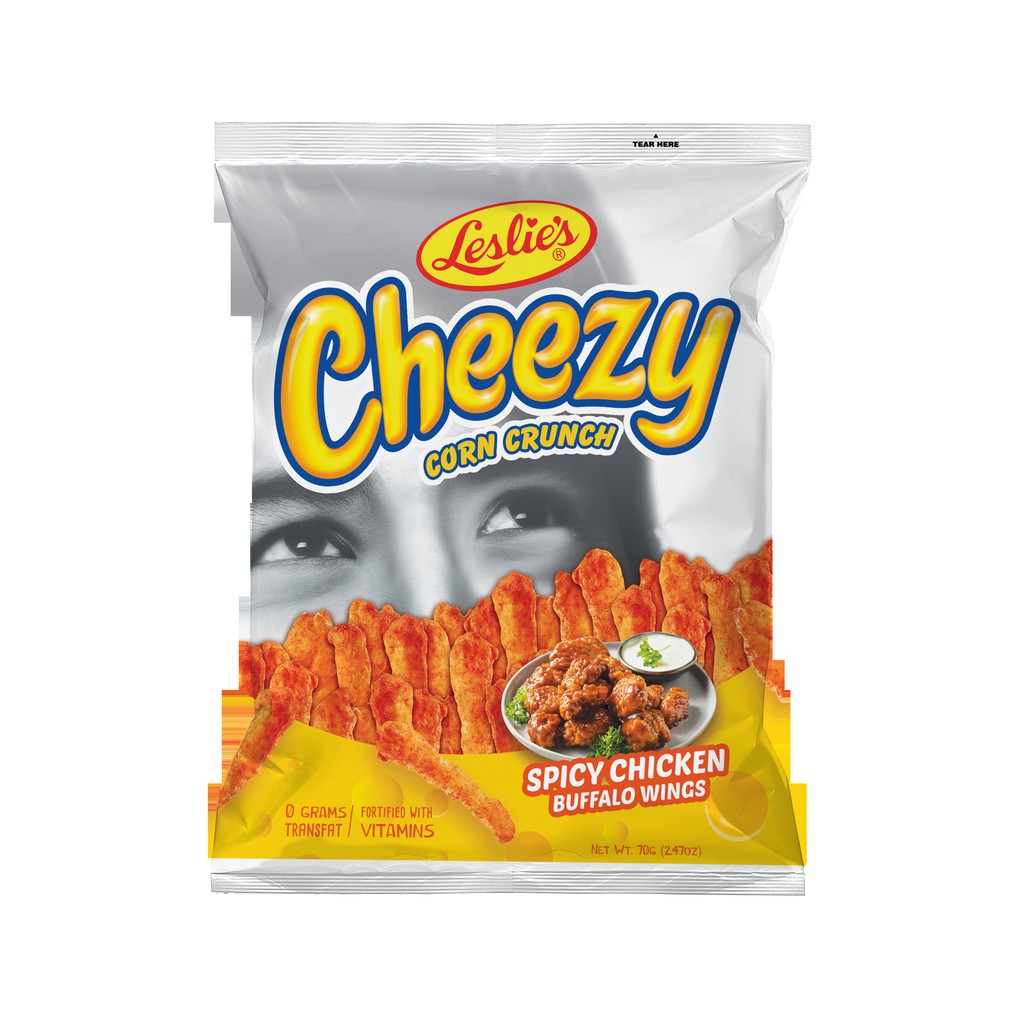 Cheezy Corn Crunch Buffalo Wings (Spicy Chicken) 70g | Shopee Philippines