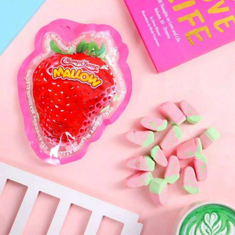 Chompchomp Mellow Strawberry (60gram) | Shopee Philippines