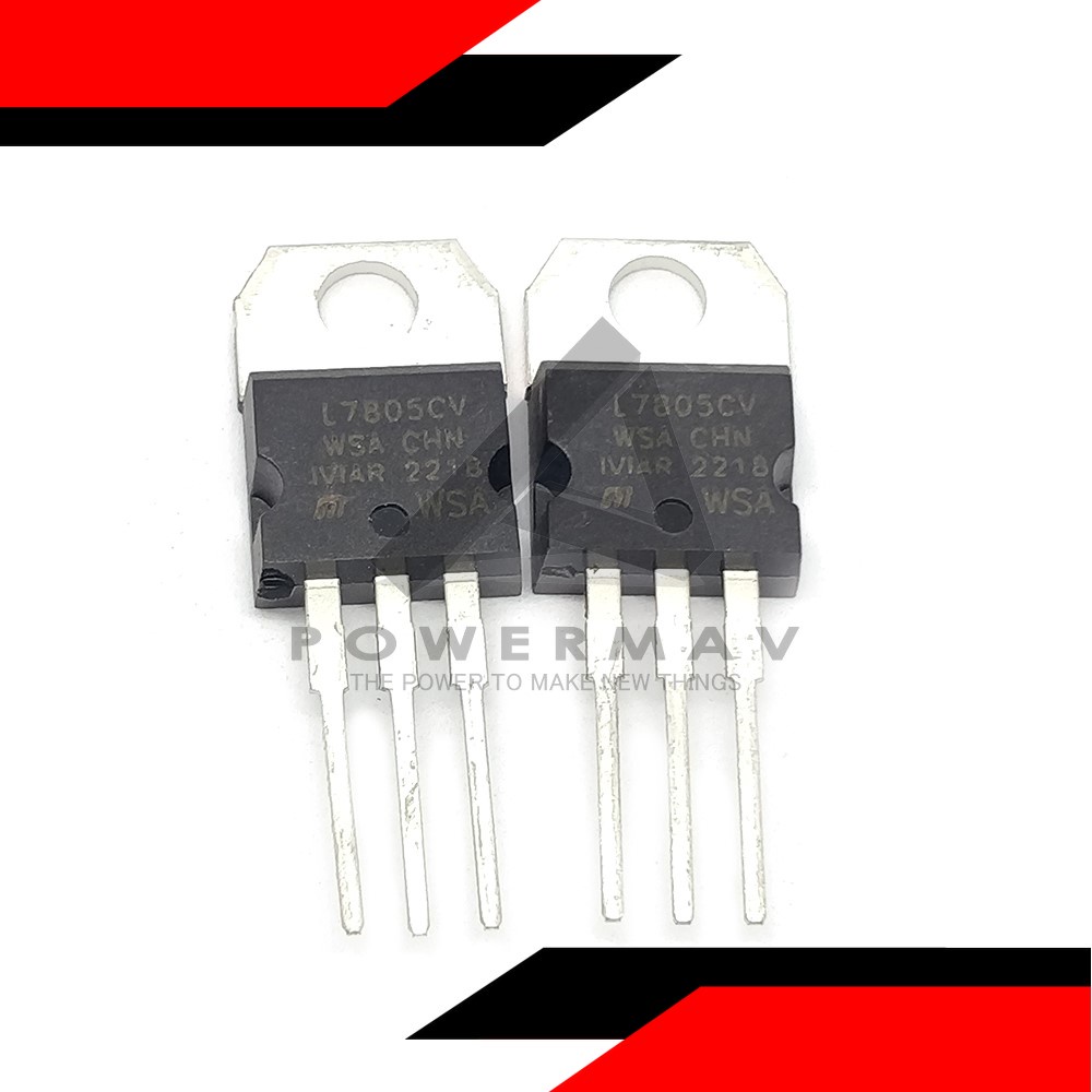 2pcs original LM7805 Voltage Regulator ka7805 l7805 7805 L7805CV LM7805 ...