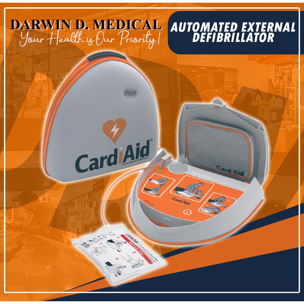 AUTOMATED EXTERNAL DEFIBRILLATOR (AED) CARDI AID MADE IN GERMANY ...