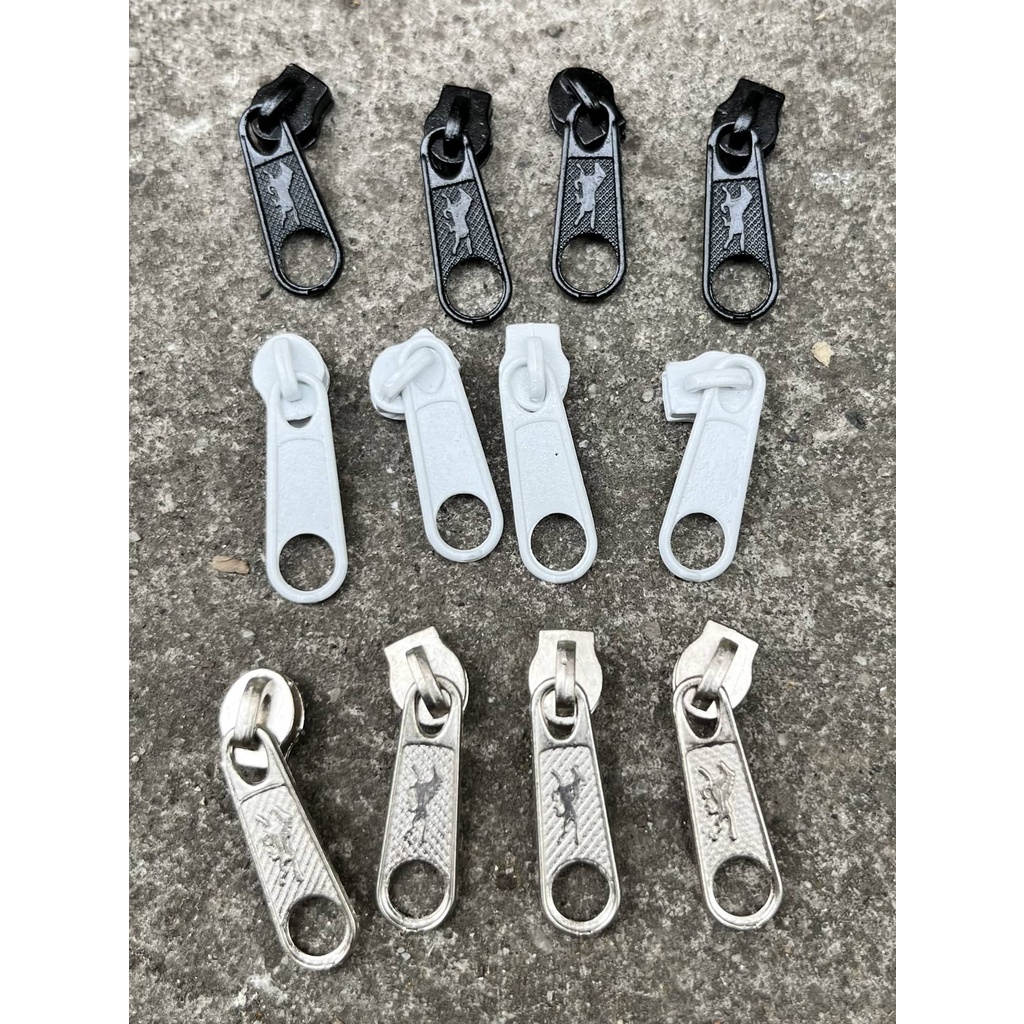 Zipper slider (#3) and (#5) 100 pcs, 200 pcs | Shopee Philippines
