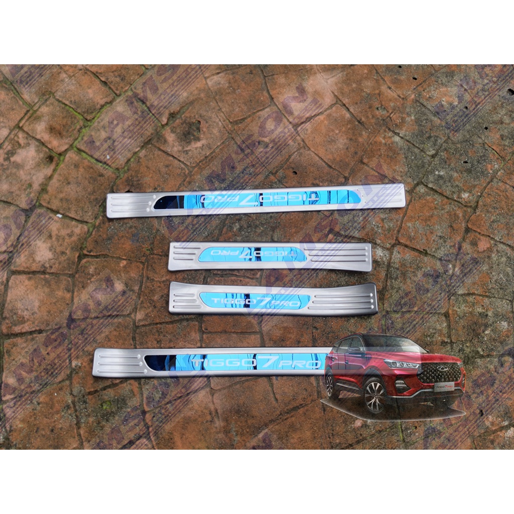 Chery Tiggo 7 Pro 2021 - 2025 Side Step Sill Scuff Plates | Shopee ...