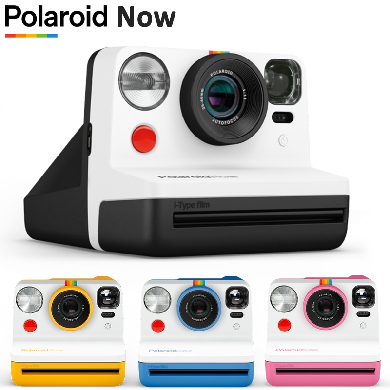 Polaroid Now Generation 2 i-Type Instant Camera Black & White / Black ...