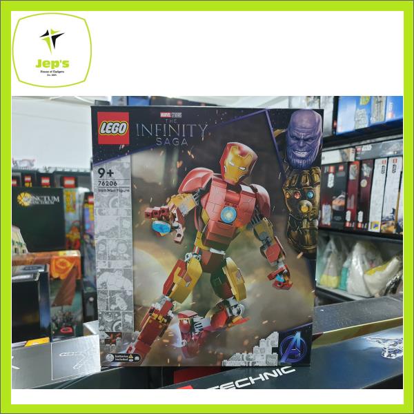 Lego Marvel 76206 Iron Man Figure (2022) | Shopee Philippines