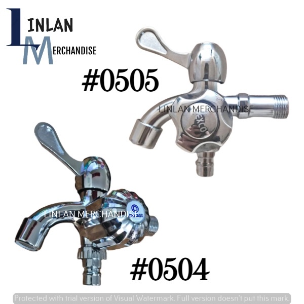 1 PC Multifunction Wall Mounted Faucet with Separate Control Handle ...