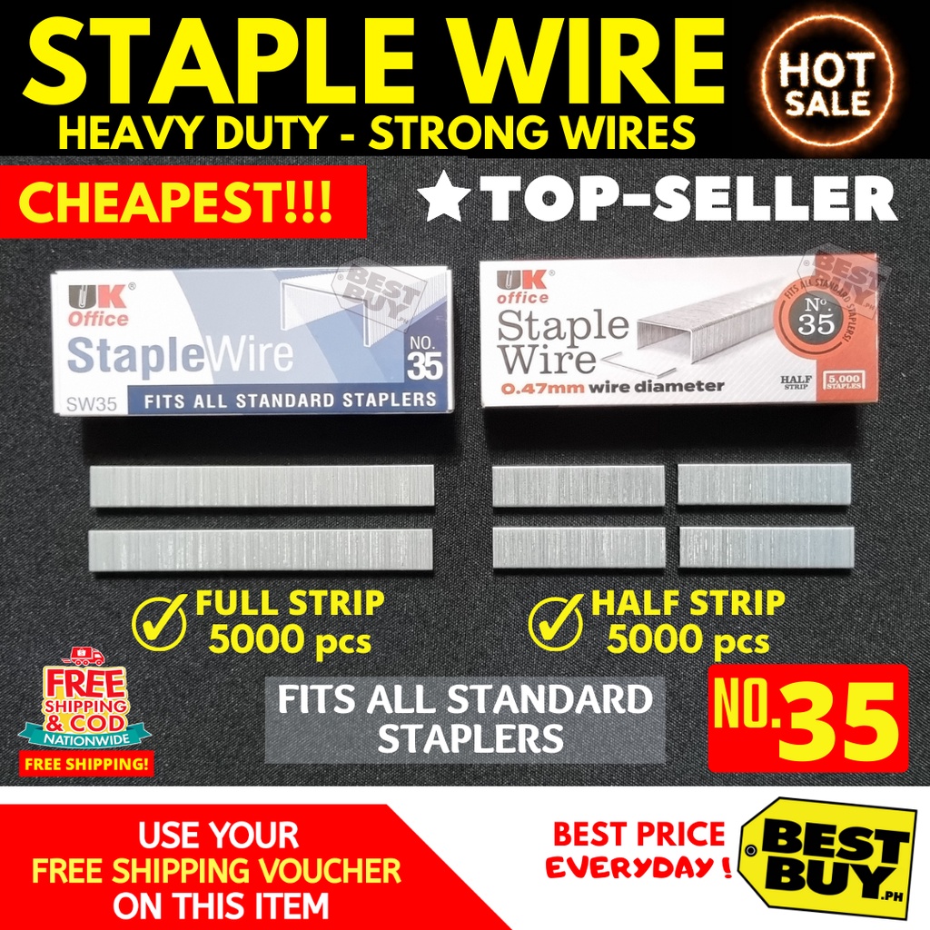 Staple Wire No.35 - CHEAPEST! | Shopee Philippines