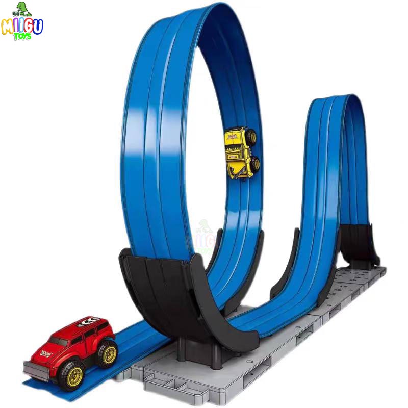 Miigu Toys New High Quality Race Truck Children's Anti-Gravity Rail Car ...