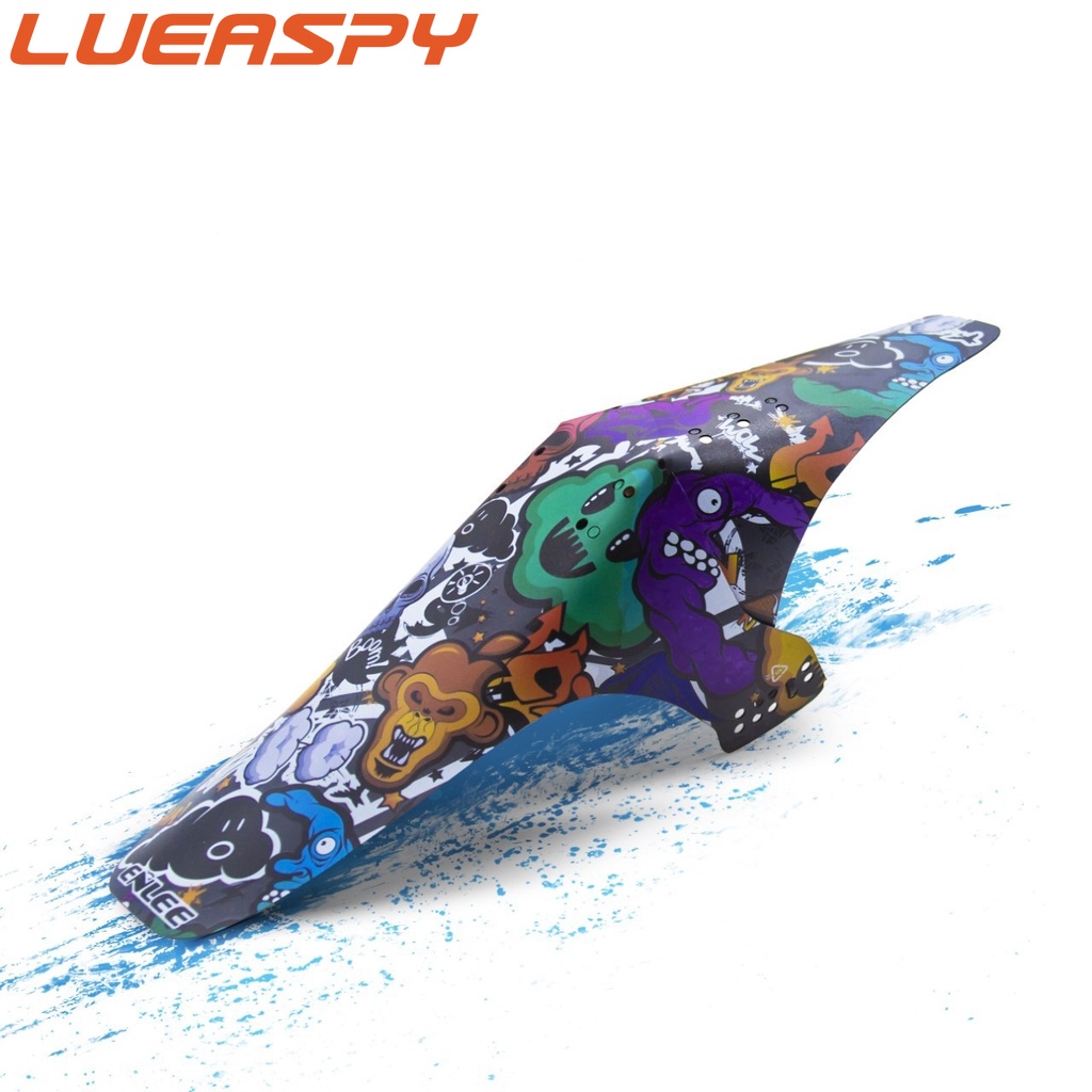 LUEASPY Bicycle Fenders Carbon Fiber Color Front/Rear Tire Wheel ...