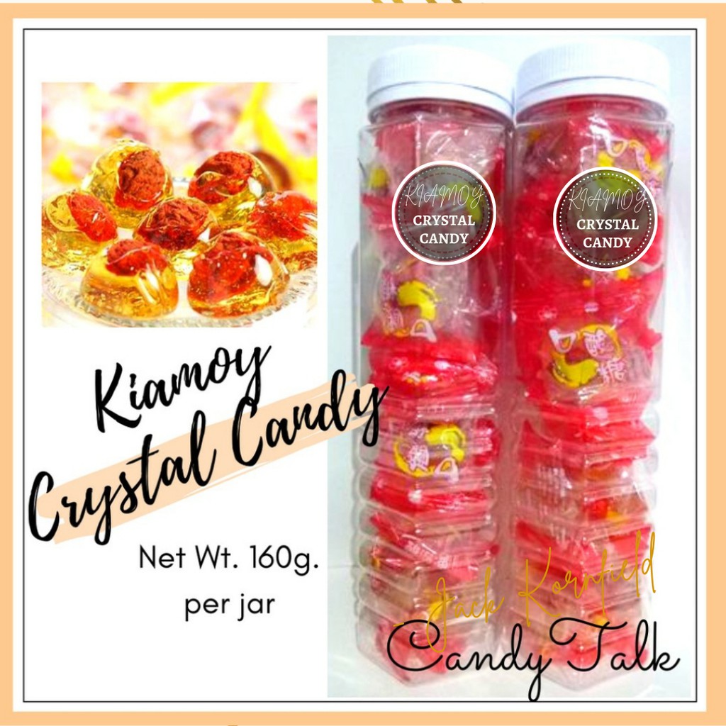 Crystal Kiamoy Candy 160g. CandyTalk | Shopee Philippines