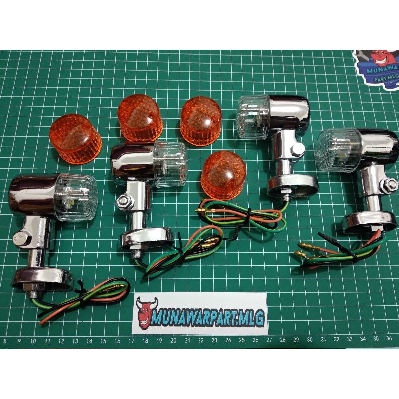 Curly/turn Signal Hammer LED RIDE IT Front And Back | Shopee Philippines