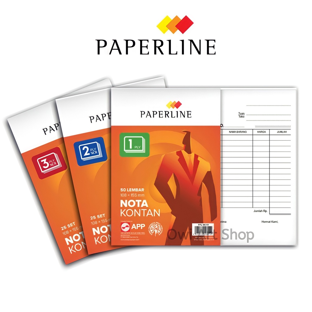 Paperline Notes 1 2 3 Doubles - Paperline Kontan Notes 1 2 3 PLY ...