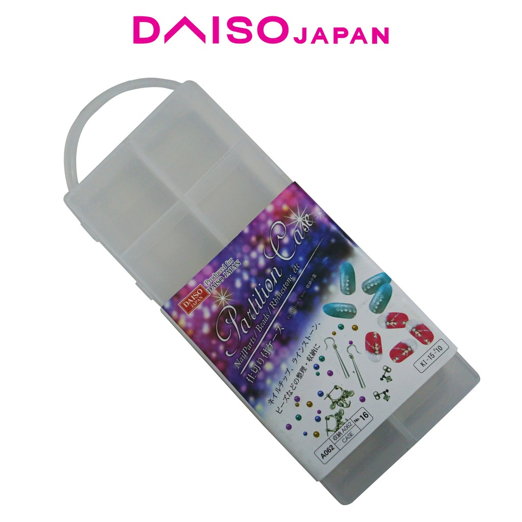 Daiso Partition Storage Case | Shopee Philippines