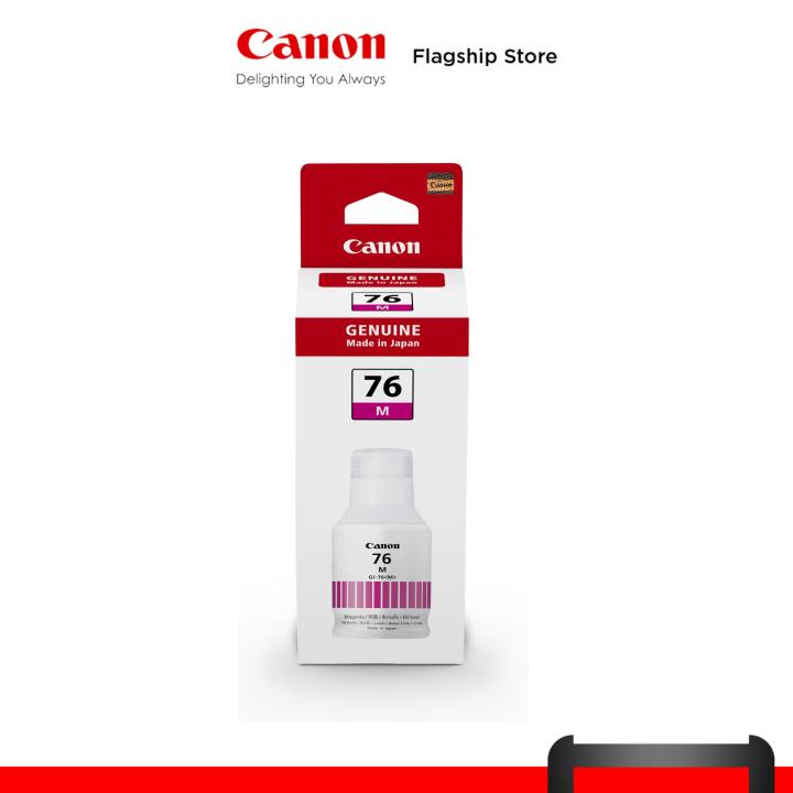 Canon Ink GI-76 (Black, Cyan, Magenta, Yellow) | Shopee Philippines