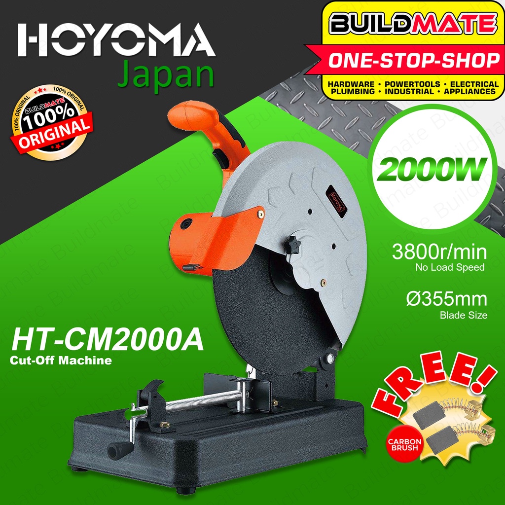 HOYOMA JAPAN Cut Off Machine Chop Saw Chopsaw Cutter 2000W 14" 355mm HT ...