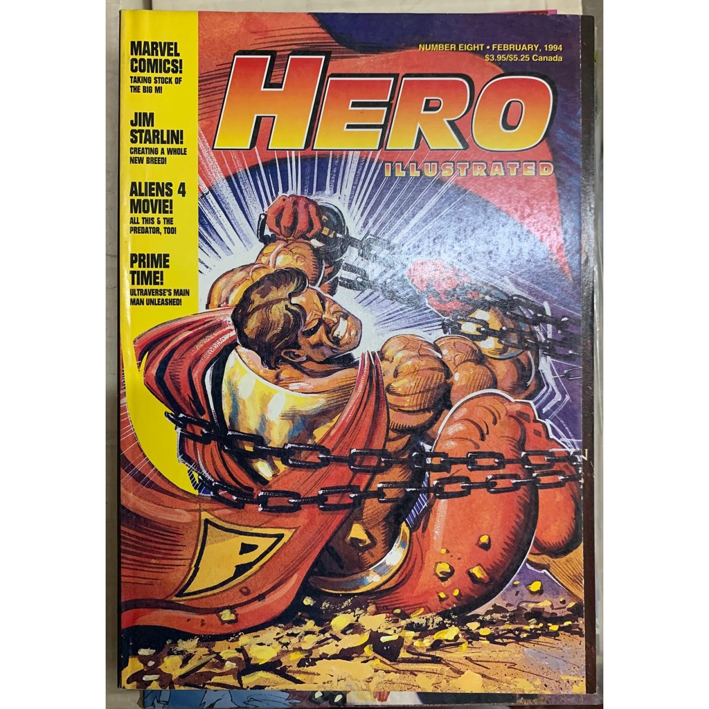 Hero Illustrated Comics Magazine #8 - Ultraverse - Prime Cover - 1994 ...