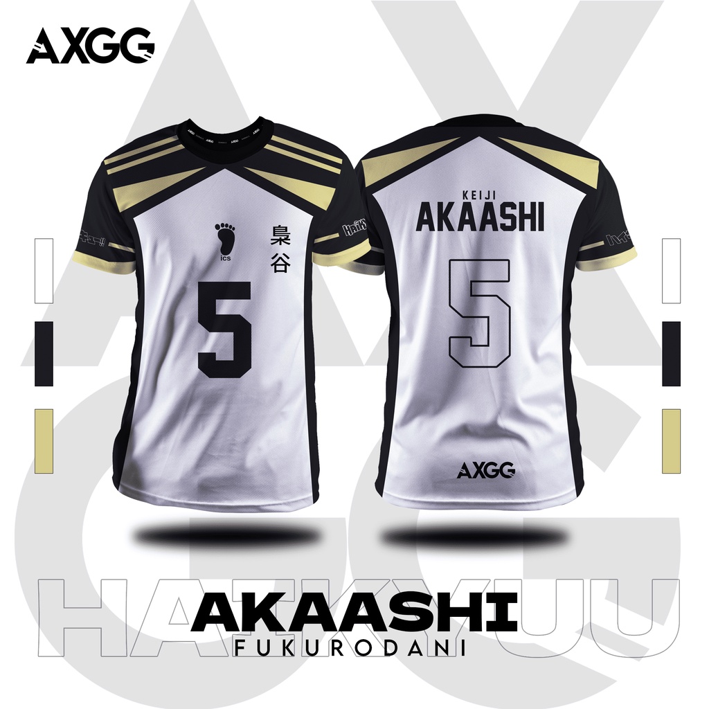 AXGG ' Haikyuu Fukurodani - Akaashi ' Anime Shirt | Shopee Philippines