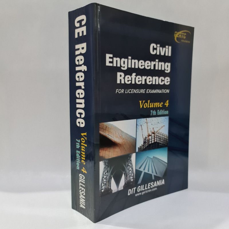 Civil Engineering Reference Volume 4 7th edition By,DIT GILLESANIA ...