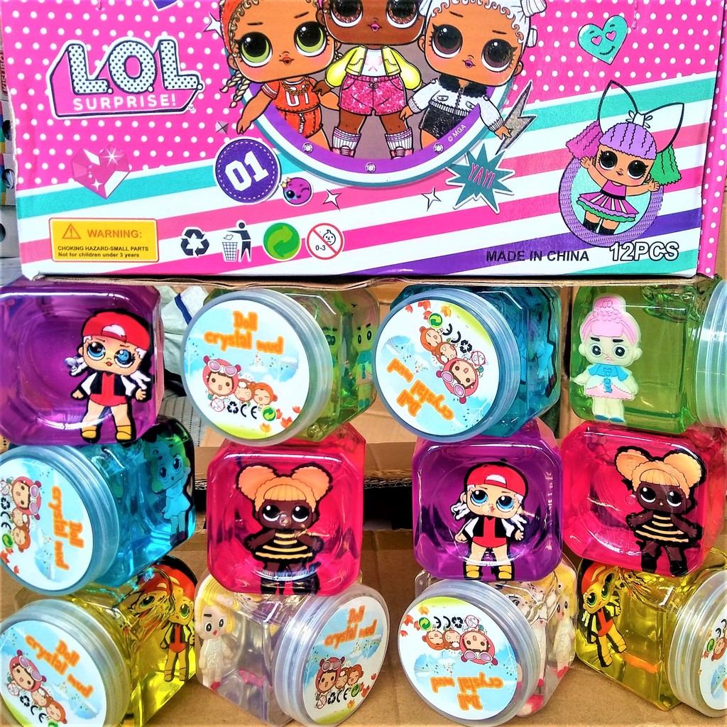 Toys SLIME DOLL CRYSTAL MUD Contents FIGURE Character LOL | Shopee ...