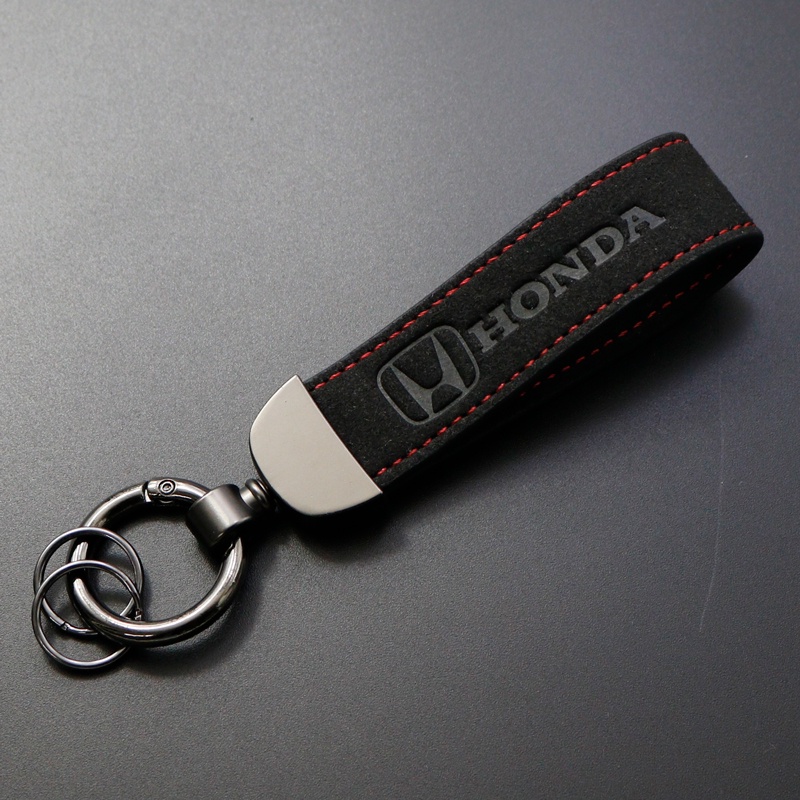 High Quality Leather Keychain For Honda | Shopee Philippines
