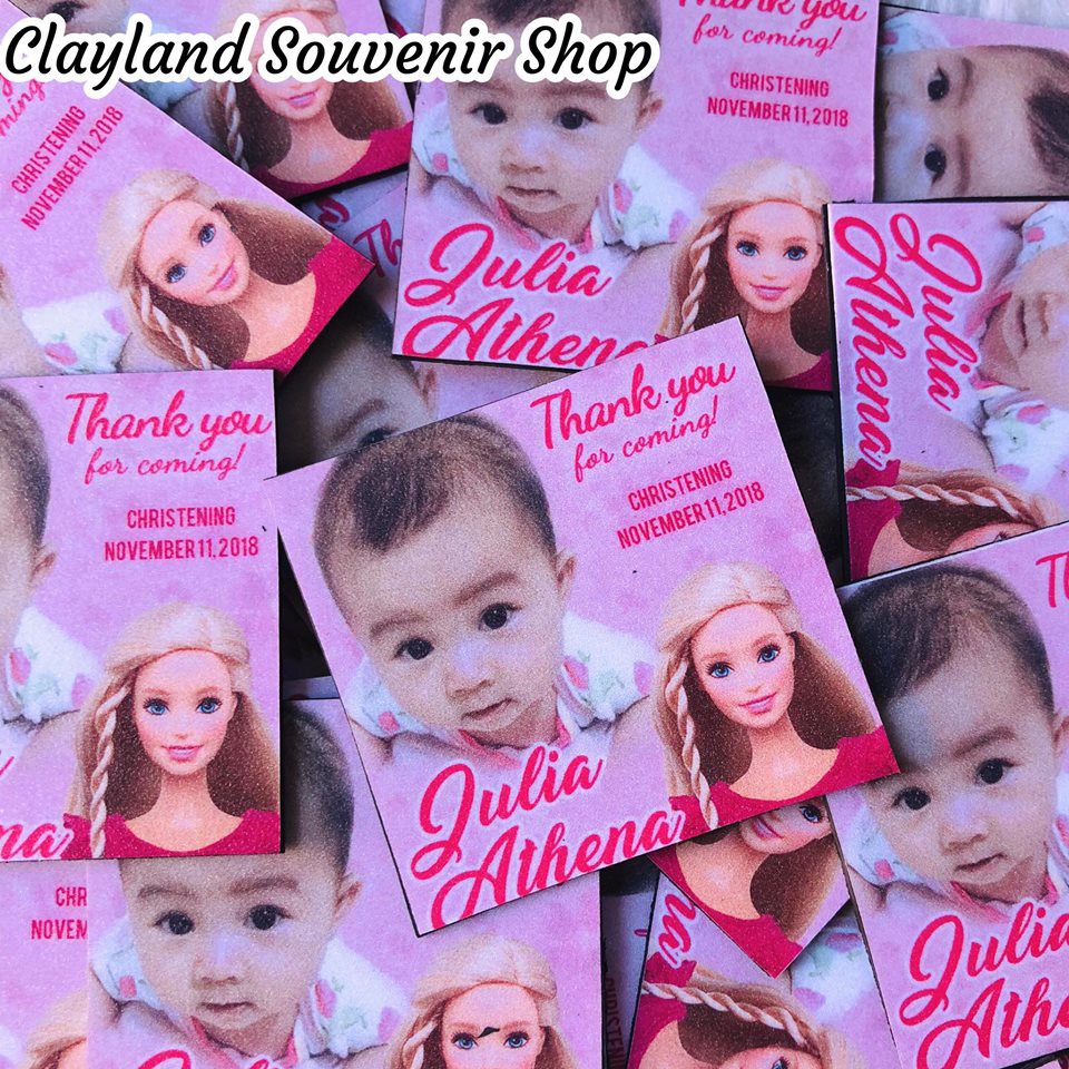 Barbie Theme 2x2 Photo Magnet Souvenir | Shopee Philippines