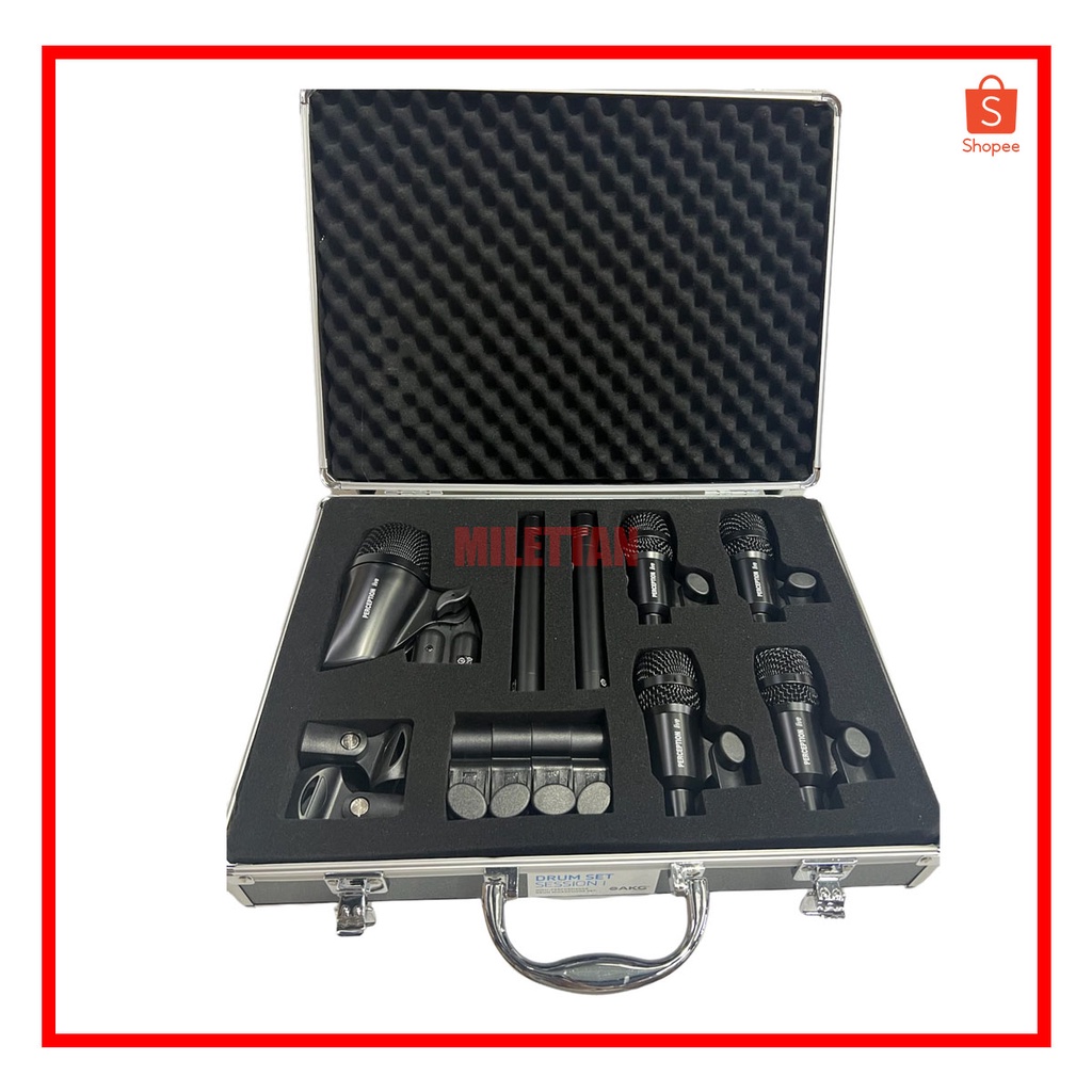 ORIGINAL; AKG HIGH-PERFORMANCS DRUM MICROPHONES SET | Shopee Philippines