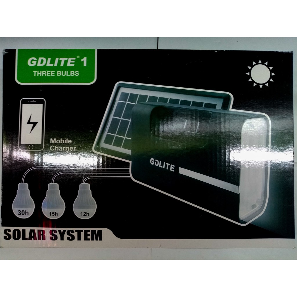 GDLITE SOLAR CHARGING SYSTEM | Shopee Philippines