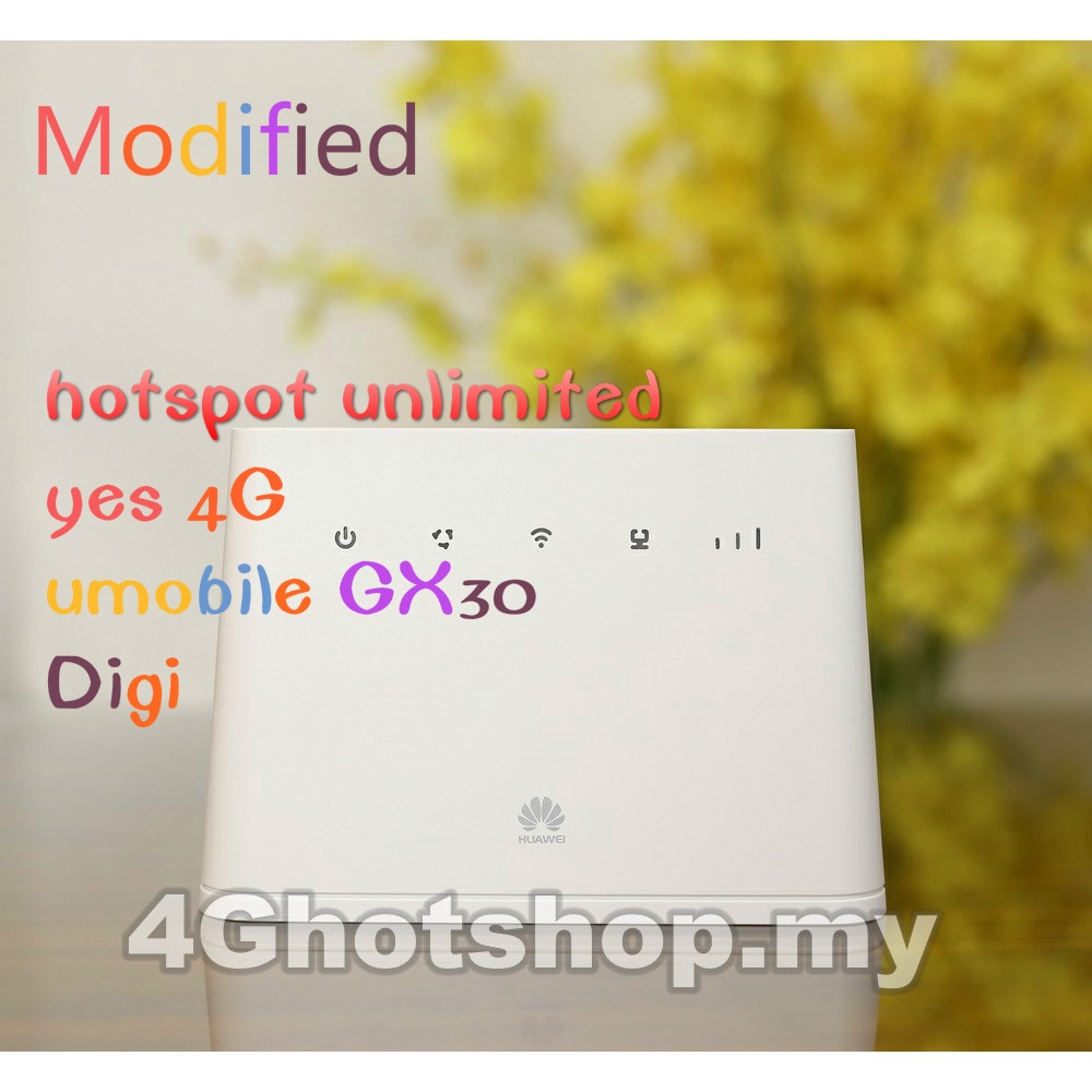 NEW MODIFIED Huawei B310 OVPN 4G Router B310AS-852 +2PICS antenna ...