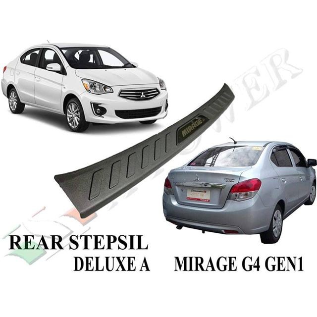MIRAGE G4 2018 to 2021 REAR STEPSILL / BUMPER PROTECTOR GARNISH ...