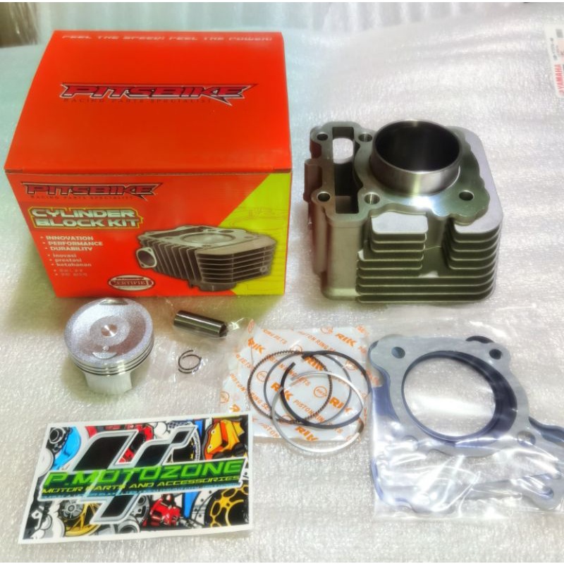 Cylinder block set/Borekit/Bore set Mio i 125 M3 52.4MM Steel Standard ...