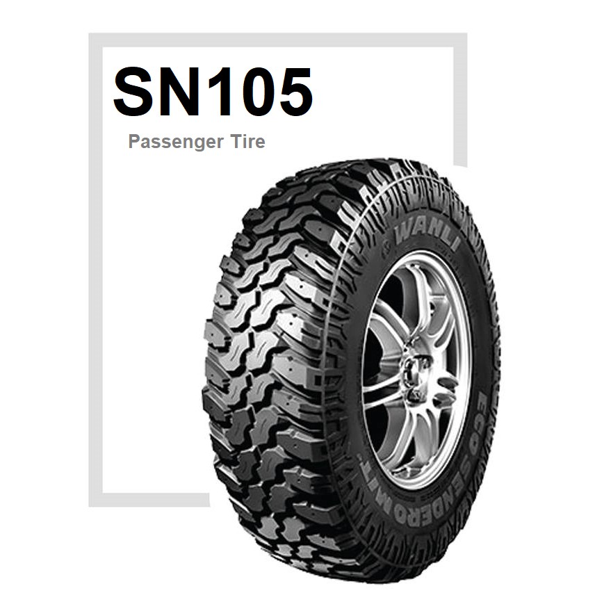 Sunny 35X12.50R17 121Q SN105 Mud Terrain Passenger Car Tires | Shopee ...