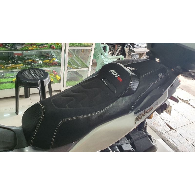 SMOK deluxe carbon seat/camel back seat for ADV 150, NMAX V2, AEROX V2 ORIGINAL | Shopee Philippines