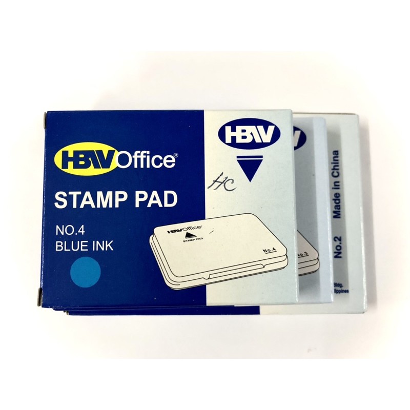 MFHPTN “HBW” Stamp Pad “4 “3 “2 with Ink | Shopee Philippines