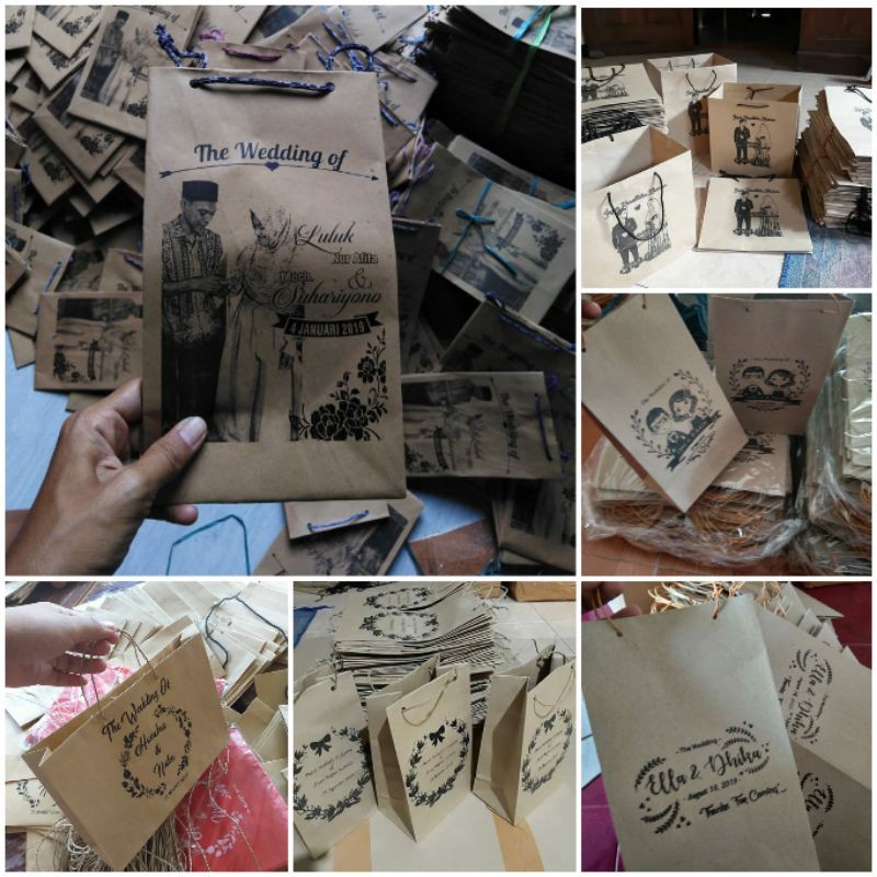 Paper bag Screen Printing Design Free | Shopee Philippines