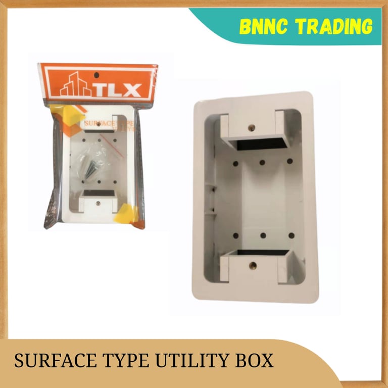TLX SURFACE TYPE UTILITY BOX WHITE | Shopee Philippines
