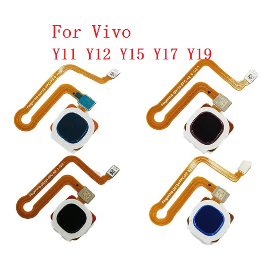 Fingerprint For Vivo Y11 Y12 Y15 Y17 Y19 Home Button Sensor Flex Cable ...