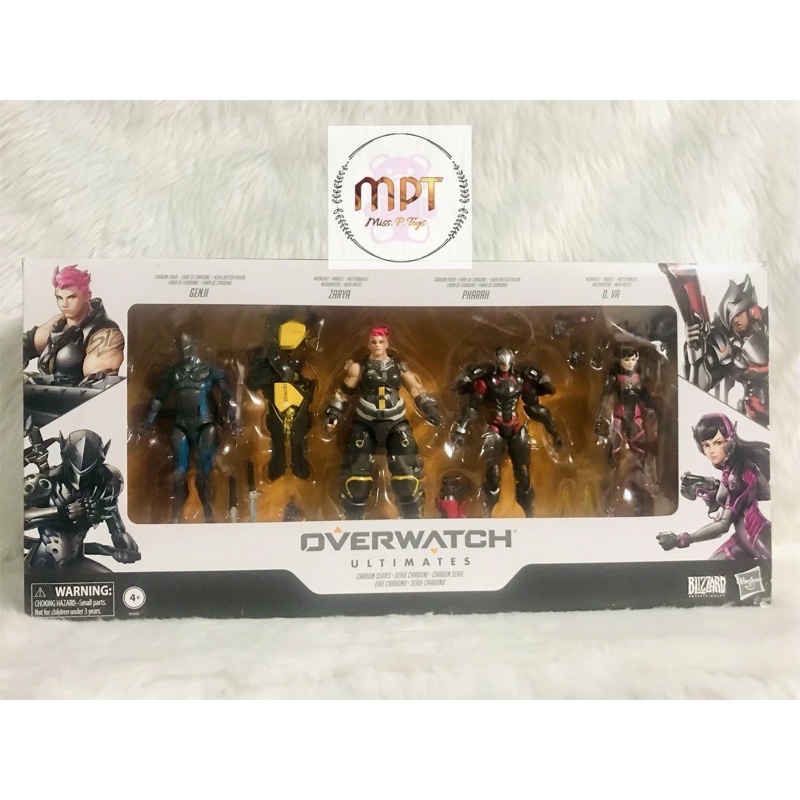 BLIZZARD - OVERWATCH Ultimates Series 6-Inch Action Figure 4-pack Set ...