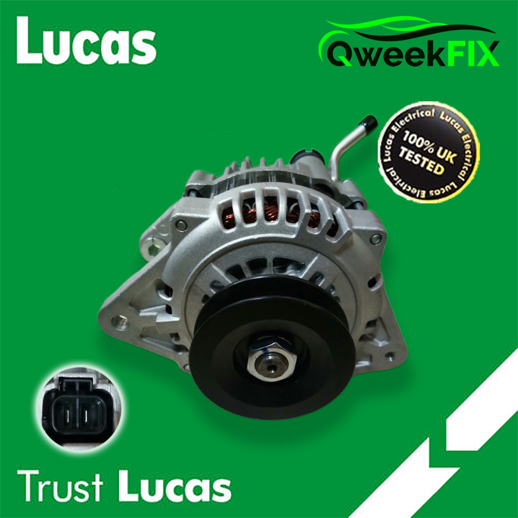 GENUINE LUCAS ALTERNATOR ISUZU DMAX 2.5, 4JH1(W/ VACUUM BIG PUMP) 80A ...
