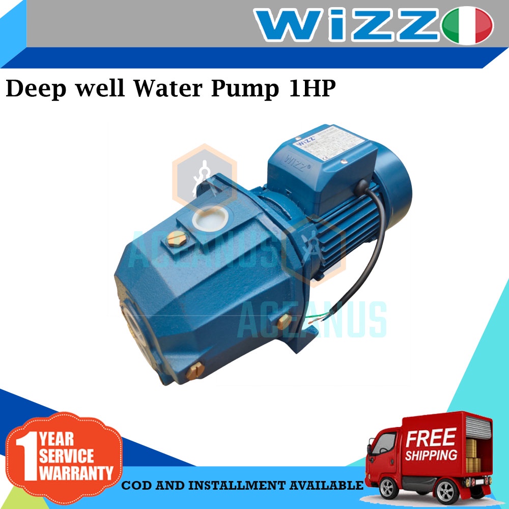 Wizz Deep well Water Pump 1 HP | Shopee Philippines